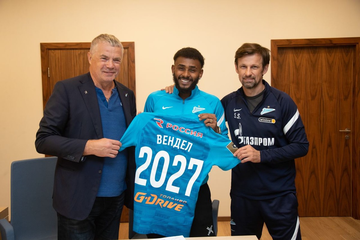 Wendel, alvo do Flamengo, renova contrato com o Zenit até 2027 ...