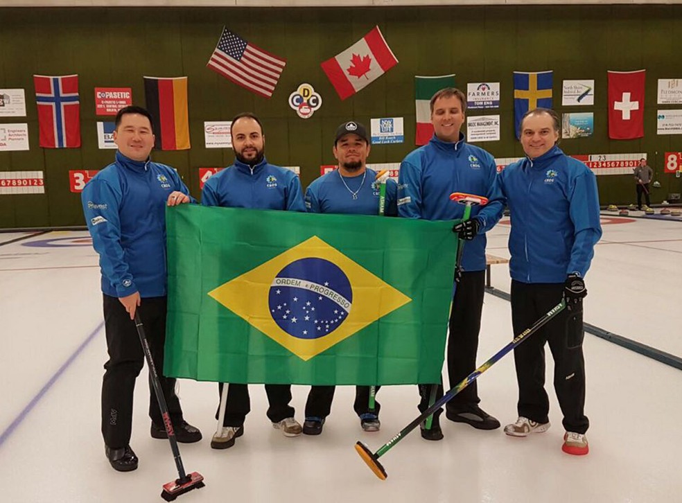 Seleo Brasileira De Curling Desafia O Canad Pela Primeira Vez