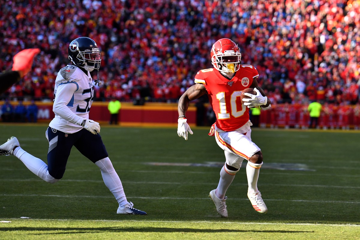 Tyreek Hill volta a desafiar Bolt para corrida e provoca: "Ele está ...