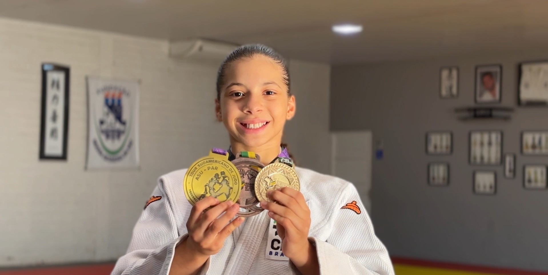 Conheça Amanda Viana, campeã Sul-Americana de Judô de apenas 10 anos | Ge