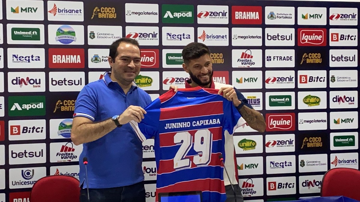 Juninho Capixaba chega ao Fortaleza com "sede de trabalho" e exalta ...