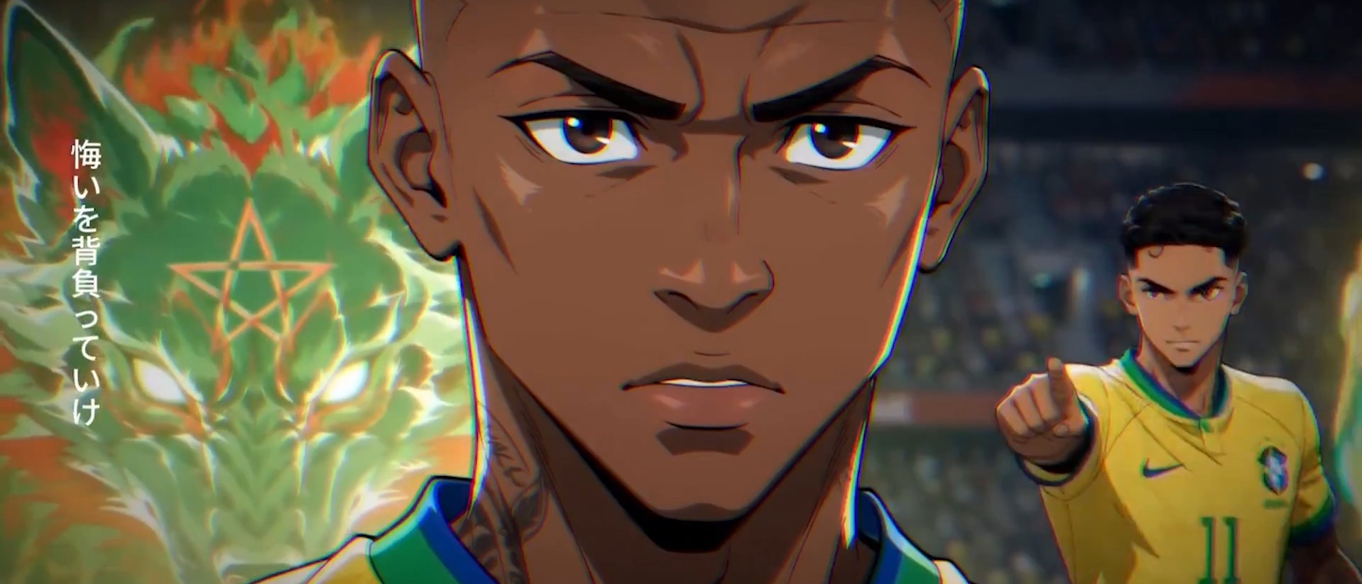 Torcedor recria Brasil x Marrocos em anime; veja o vídeo | Ge