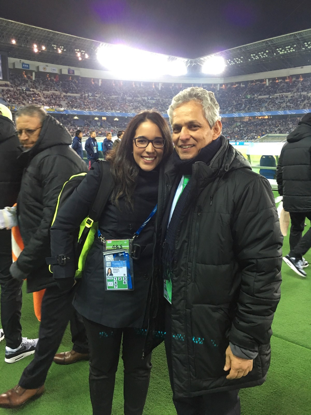 Filha de Rueda ri de brincadeiras sobre beleza: "Eu o sinto muito feliz ...