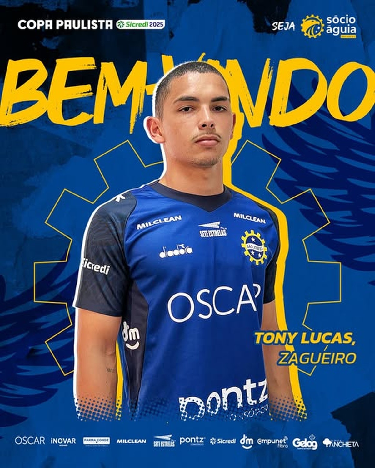 São José contrata zagueiro Tony Lucas, ex-Fortaleza, para a disputa da ...