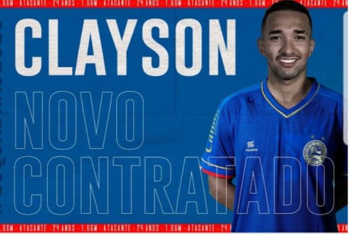 Bahia anuncia a contratação do atacante Clayson, ex-Corinthians | bahia ...