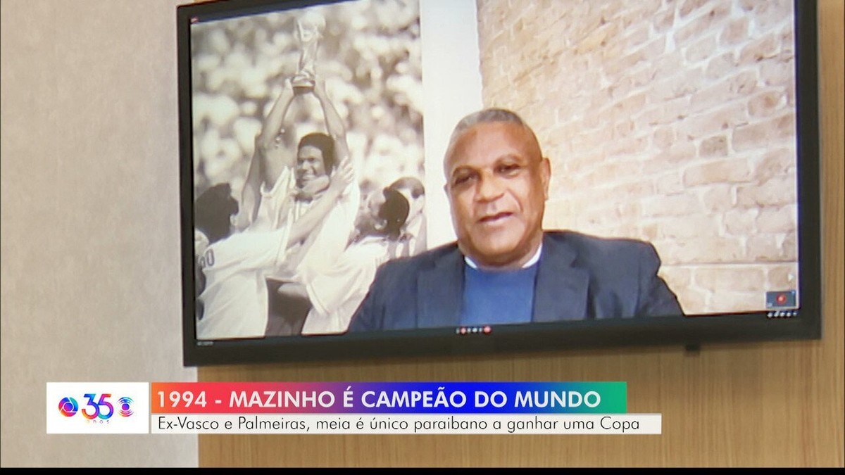 Mazinho e a glória de ser o único paraibano campeão do mundo com a ...