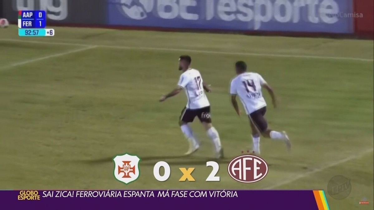 Vitor Barreto volta a marcar após seis jogos na Ferroviária: “Colhendo ...