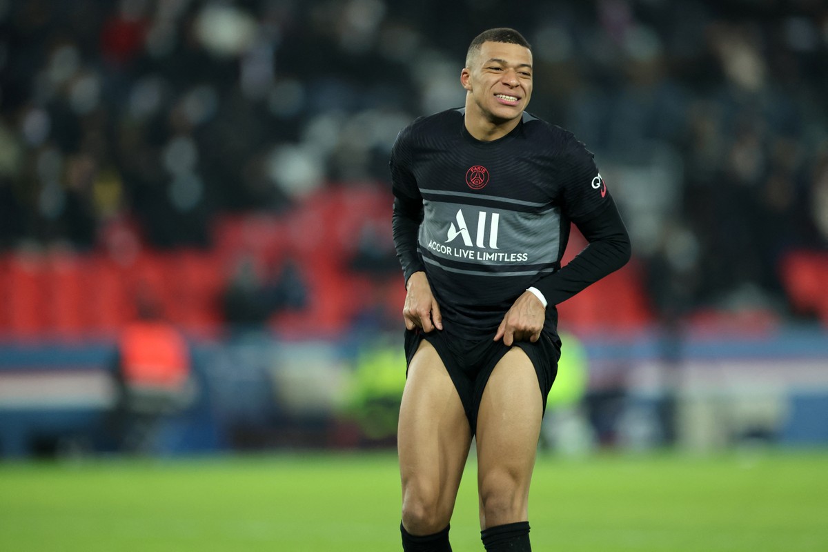 Mbappé enfrenta dores na perna esquerda e preocupa PSG | futebol ...