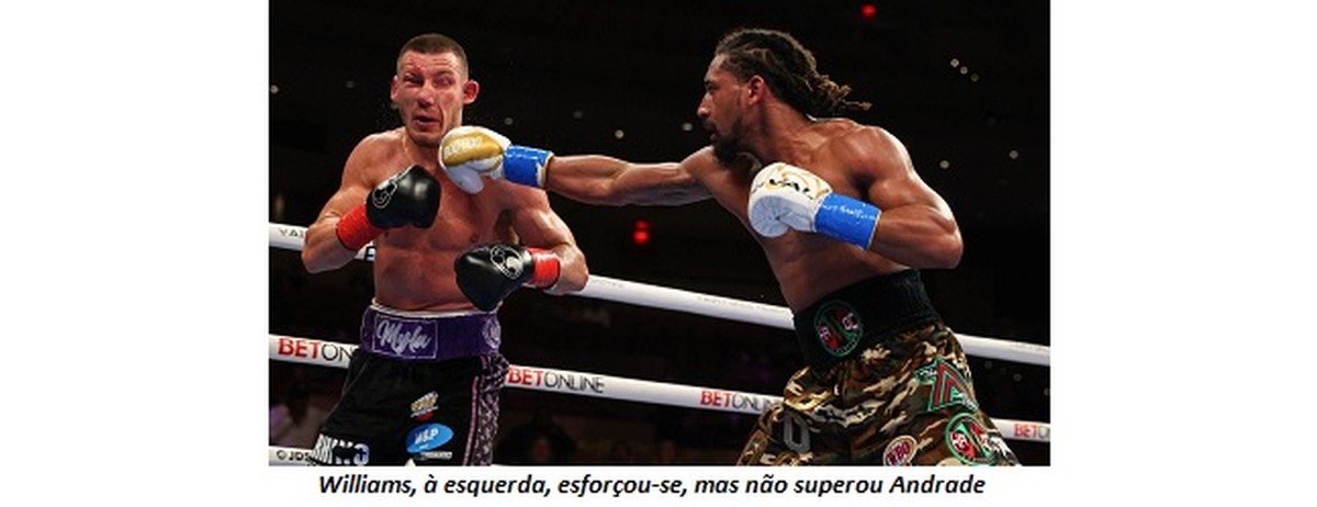 Demetrius venceu com justiça e Williams justificou o pagamento | blog ...