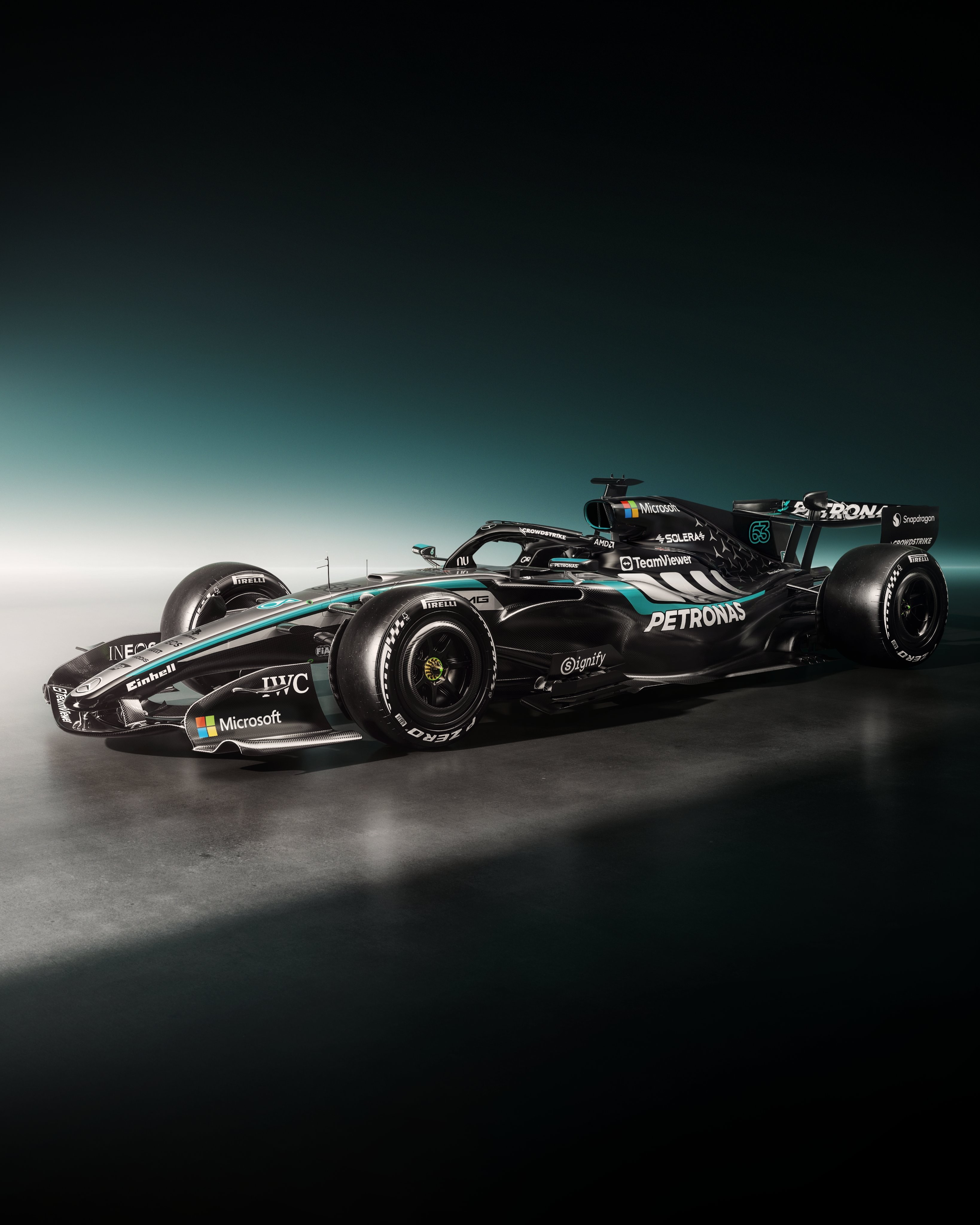 Mercedes mostra oficialmente carro para a F1 2026; confira as imagens | Ge