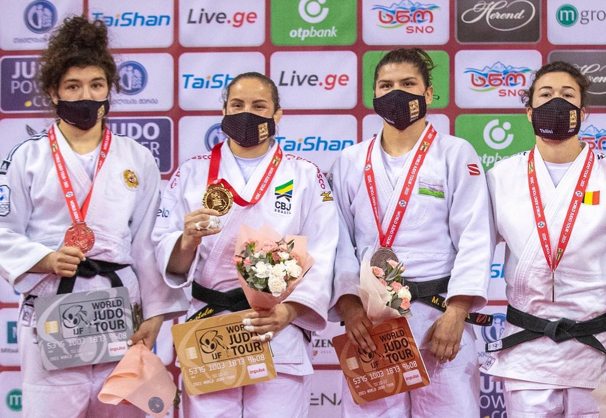 Maria Portela é campeã do Grand Slam da Geórgia de judô | judô | ge