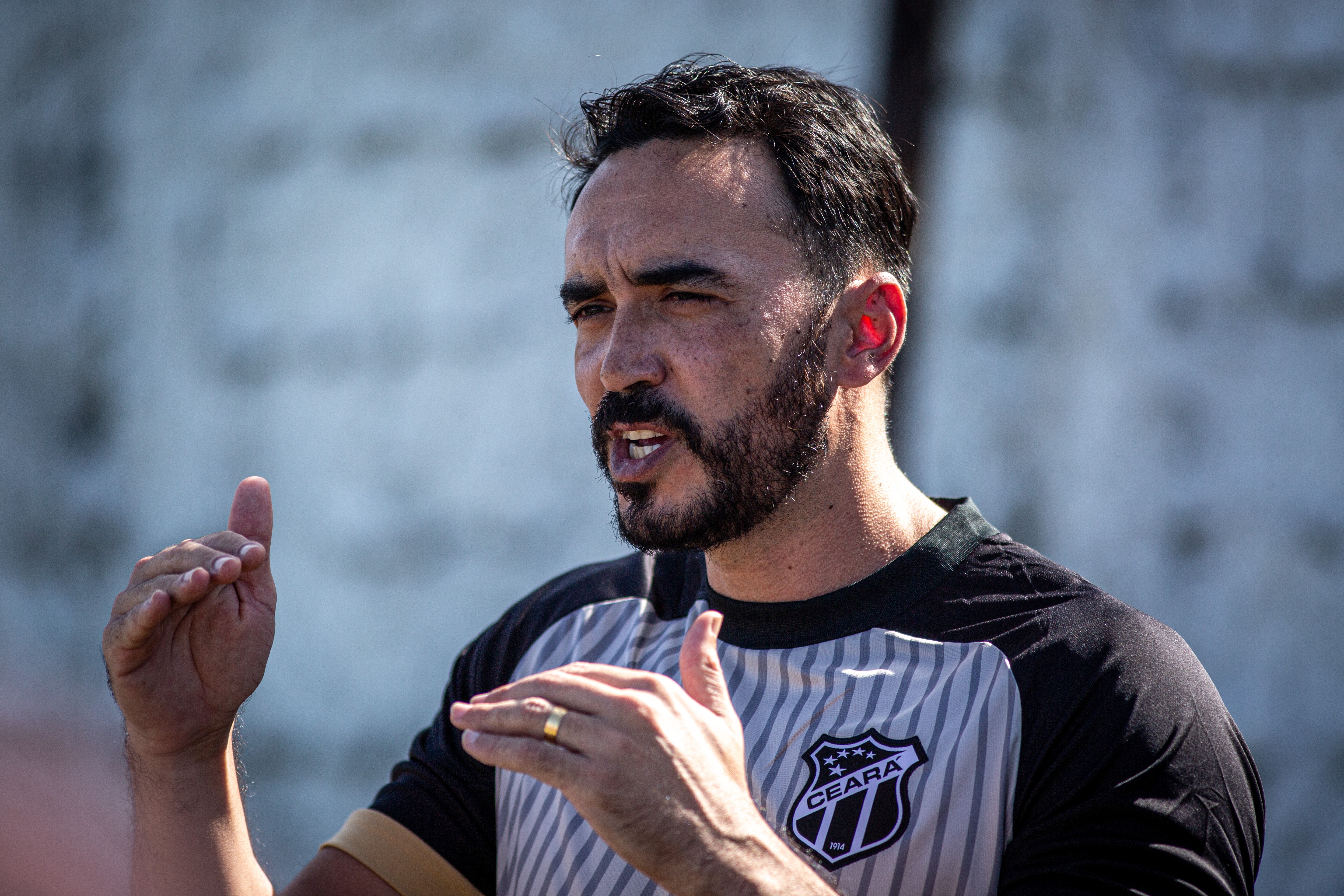 Tiago Alves, zagueiro do Ceará em 2019, é o novo técnico do Sub-15 | Ge