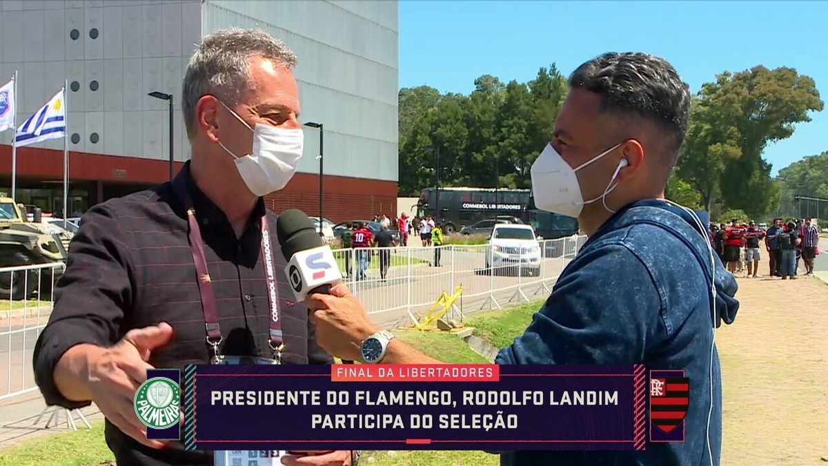 Presidente do Flamengo, Rodolfo Landim se diz ansioso pelo título da ...