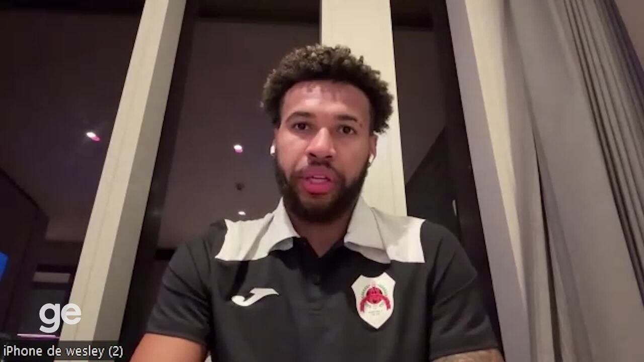 Wesley fala de vida no Catar e diz que mantém torcida pelo Inter | Ge