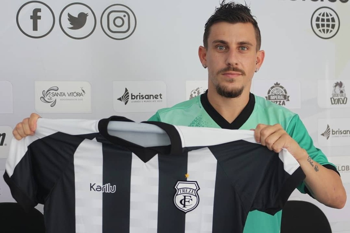 Treze acerta a contratação do lateral-direito Júlio Ferrari e chega a ...
