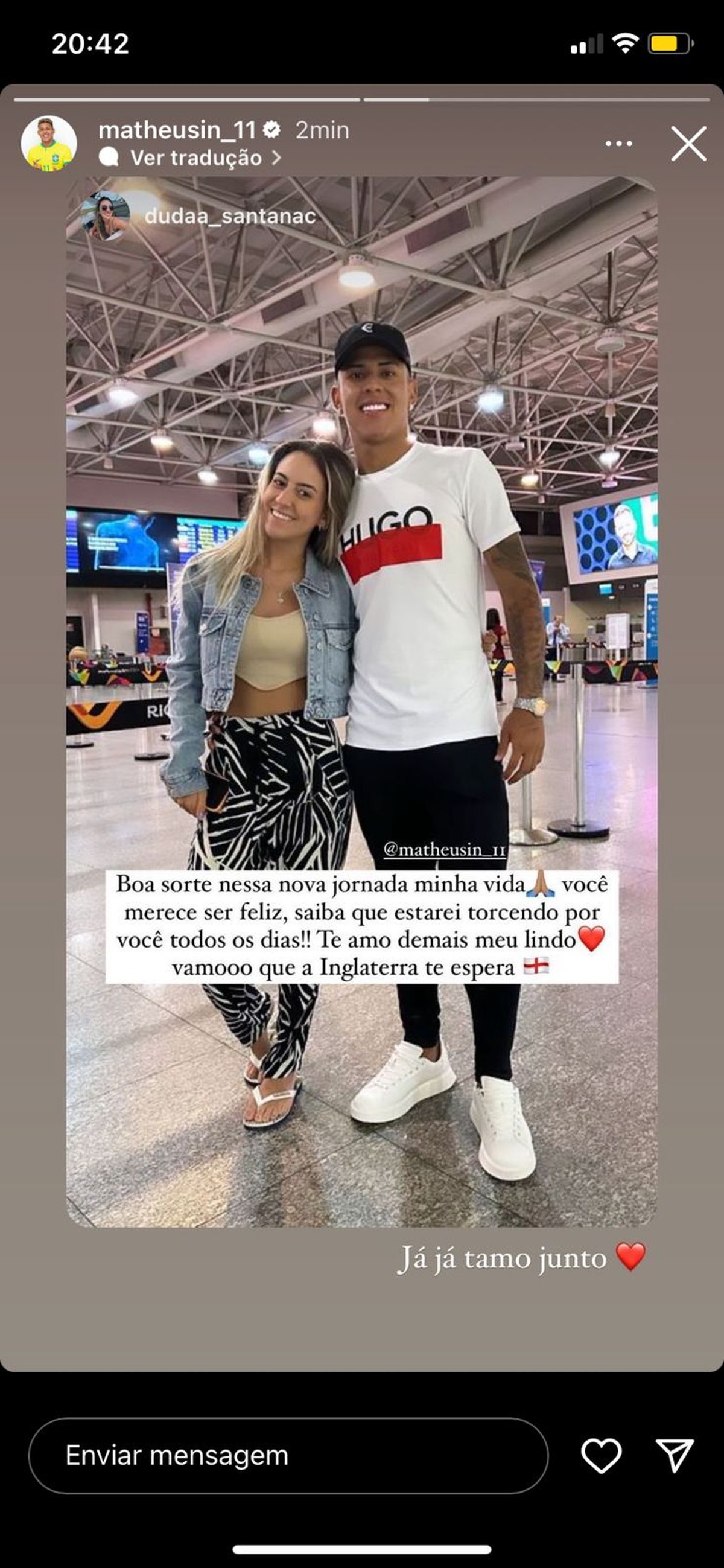 Rumo à Europa, Matheus Martins vai a Xerém se despedir de amigos e ...