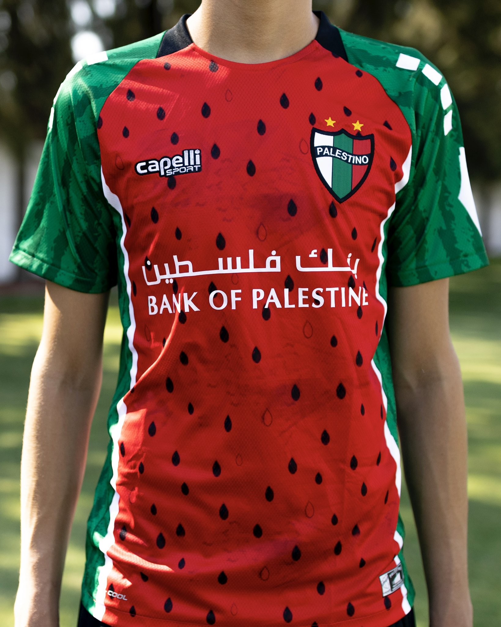 Palestino se veste de melancia em seu novo uniforme; entenda ...
