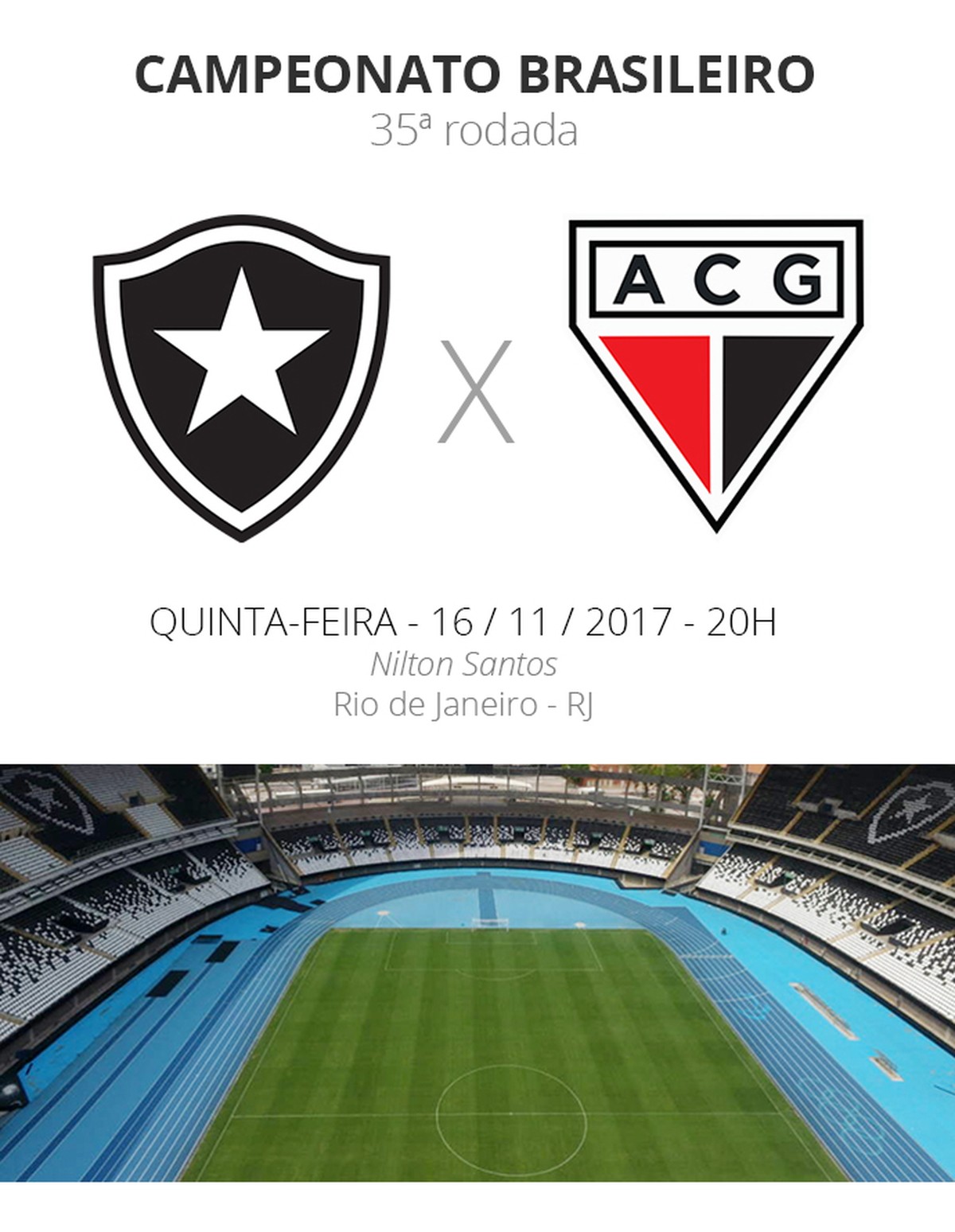 Rodada #35: tudo o que você precisa saber sobre Botafogo x Atlético-GO ...