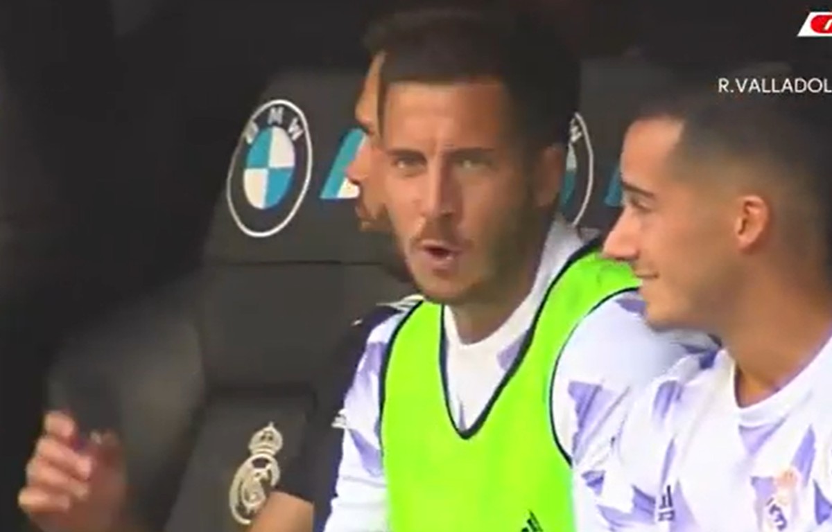 TV flagra reclamação de Hazard, do Real Madrid: "Sempre as mesmas ...