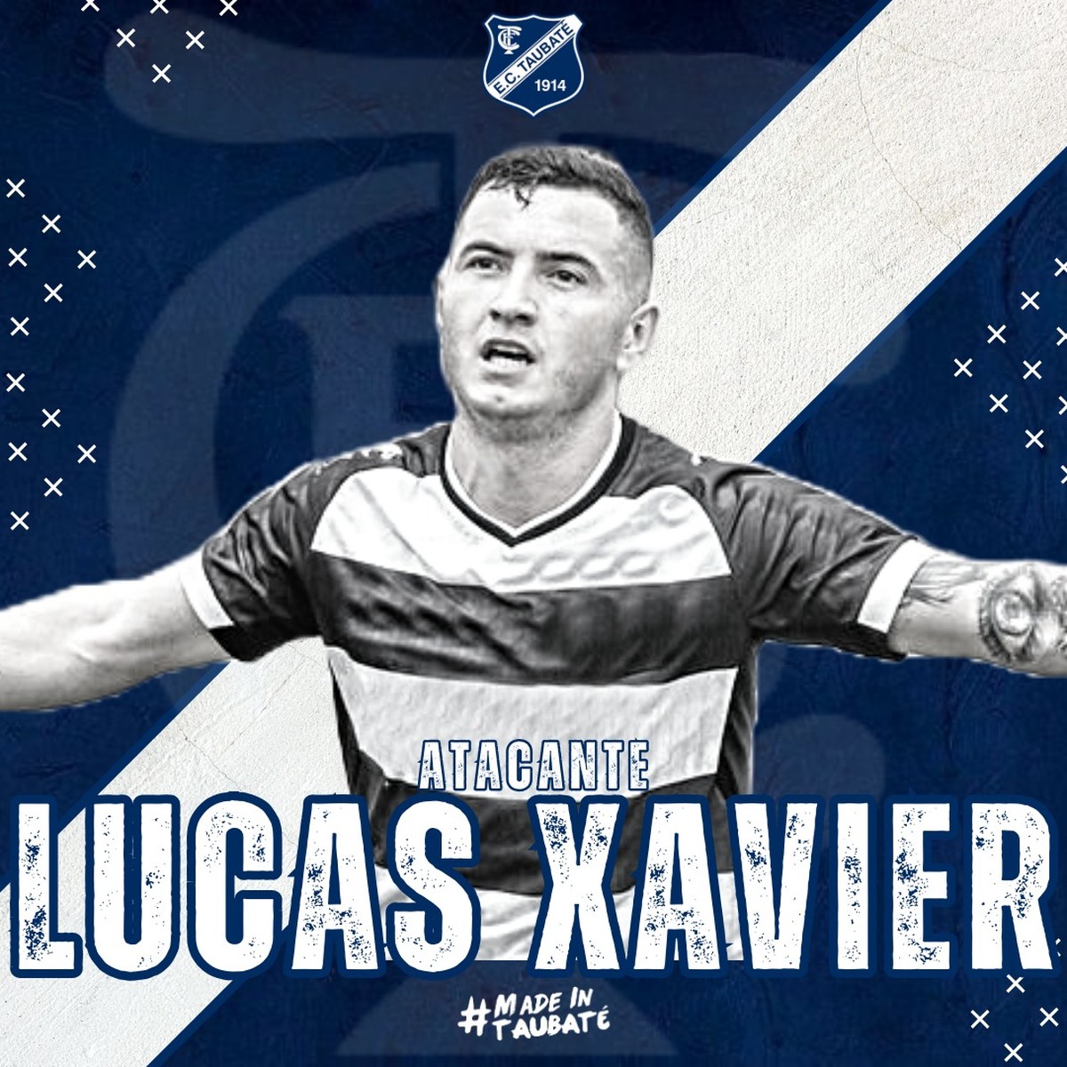 Taubaté contrata o atacante Lucas Xavier, ex-Ponte Preta, para o Paulista da Série A2 | taubaté | ge