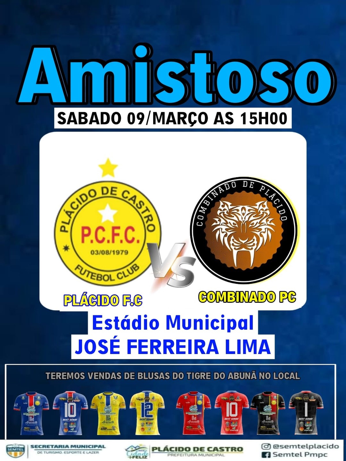 Com folga na tabela do Acreano, Plácido de Castro faz amistoso com time ...