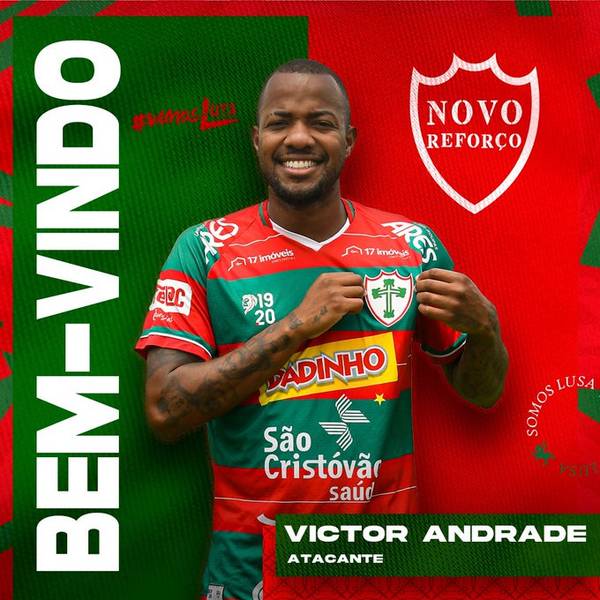Lembra dele? "Novo Neymar", Victor Andrade assina com a Portuguesa para ...