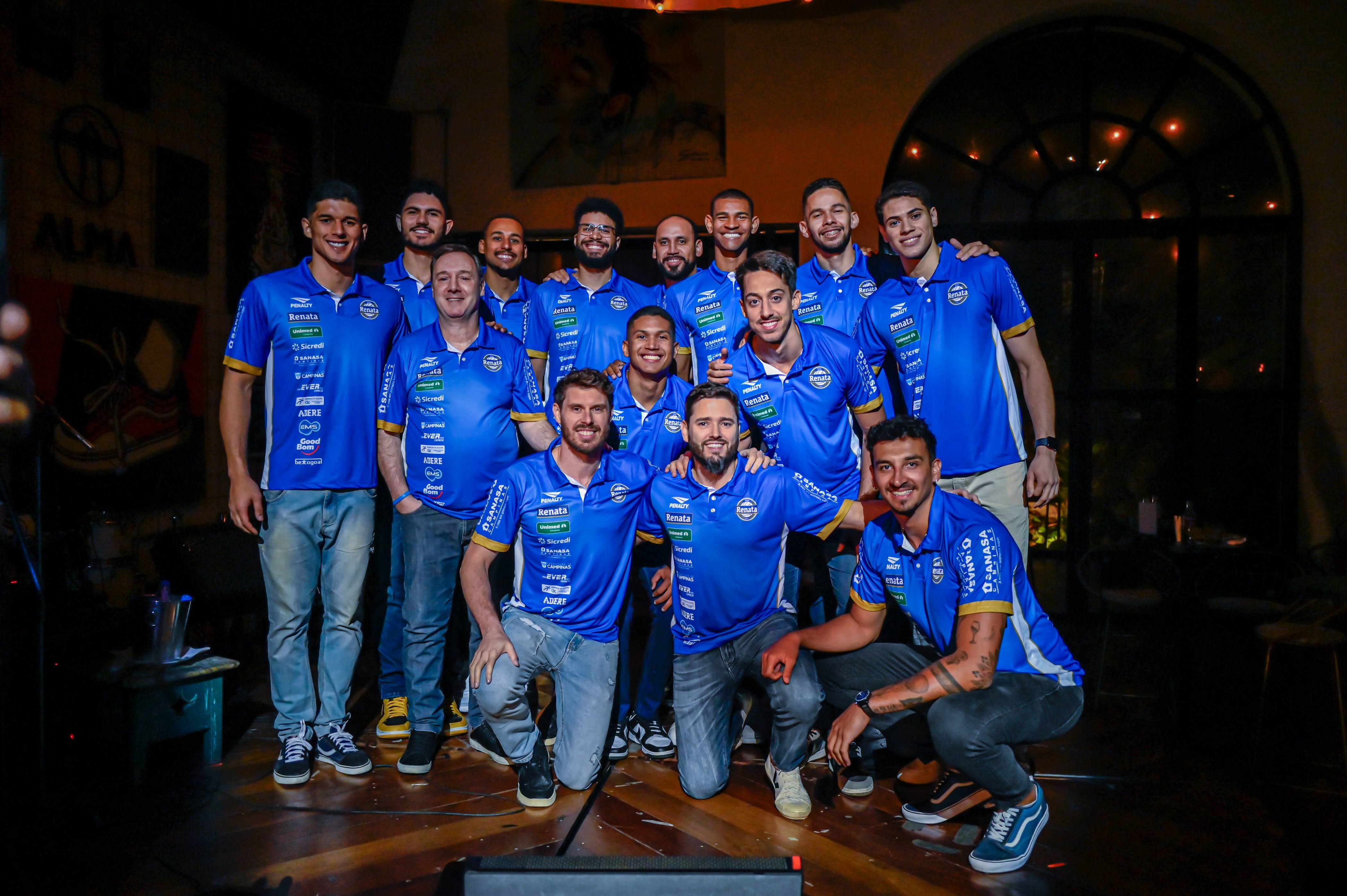 Vôlei Campinas apresenta elenco para temporada com Bruninho e mais três ...