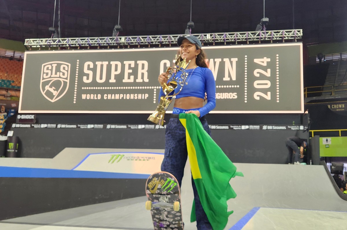 SLS Super Crown 2024: Rayssa é tricampeã, e Nyjah Huston conquista o hepta