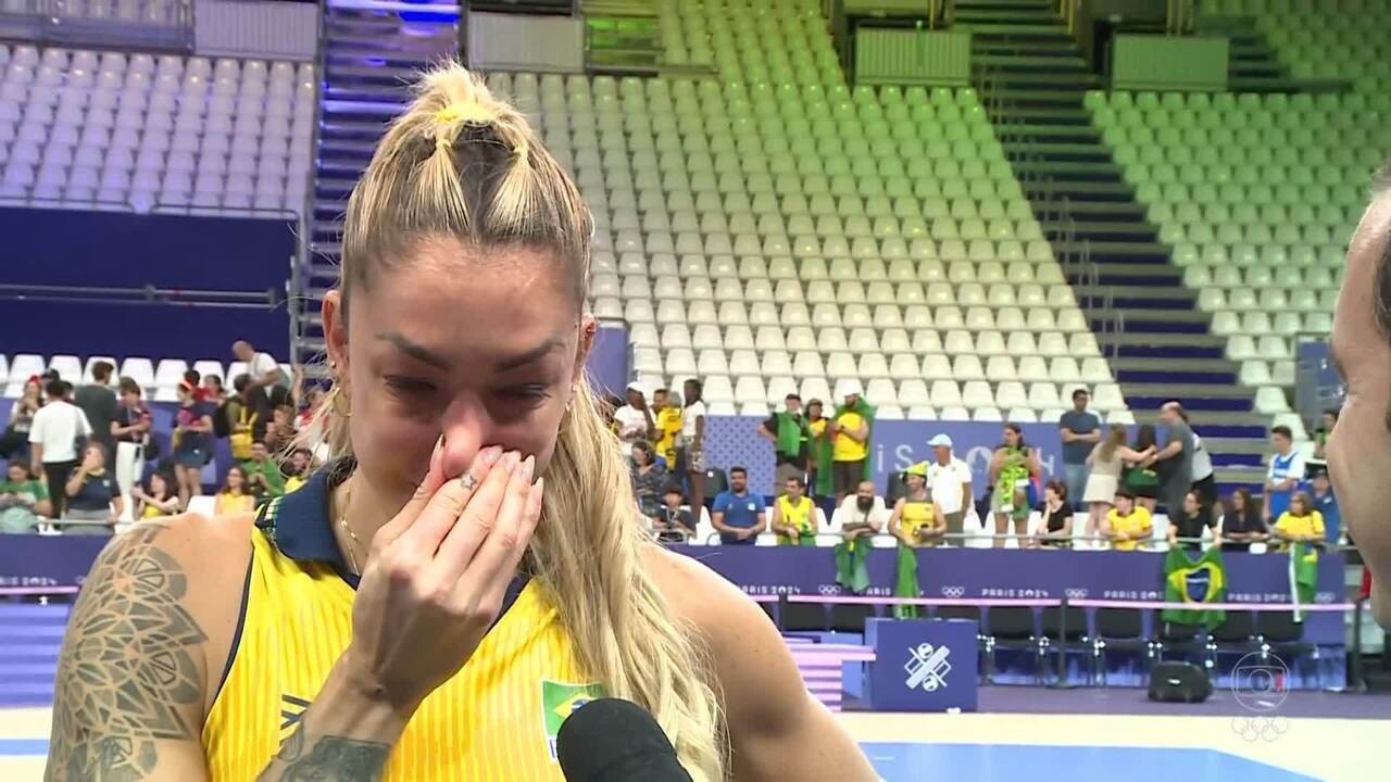 Thaísa chora na despedida das Olimpíadas: "Foi uma vida dentro da ...