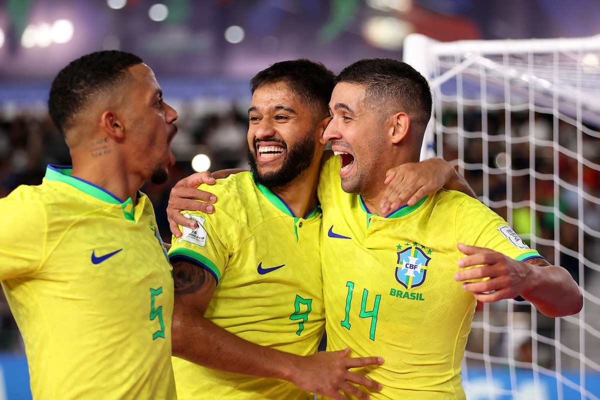 Copa do Mundo de Futsal 2024: Brasil 3 x 1 Marrocos | ge
