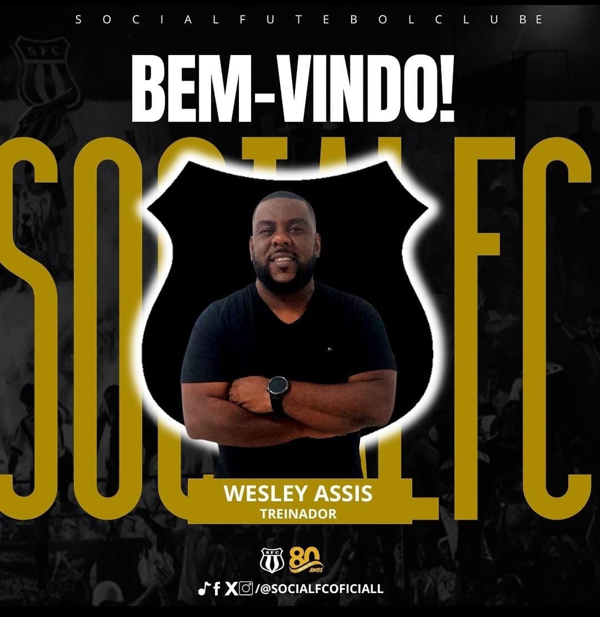 Wesley Assis é anunciado como novo treinador do Social | social | ge