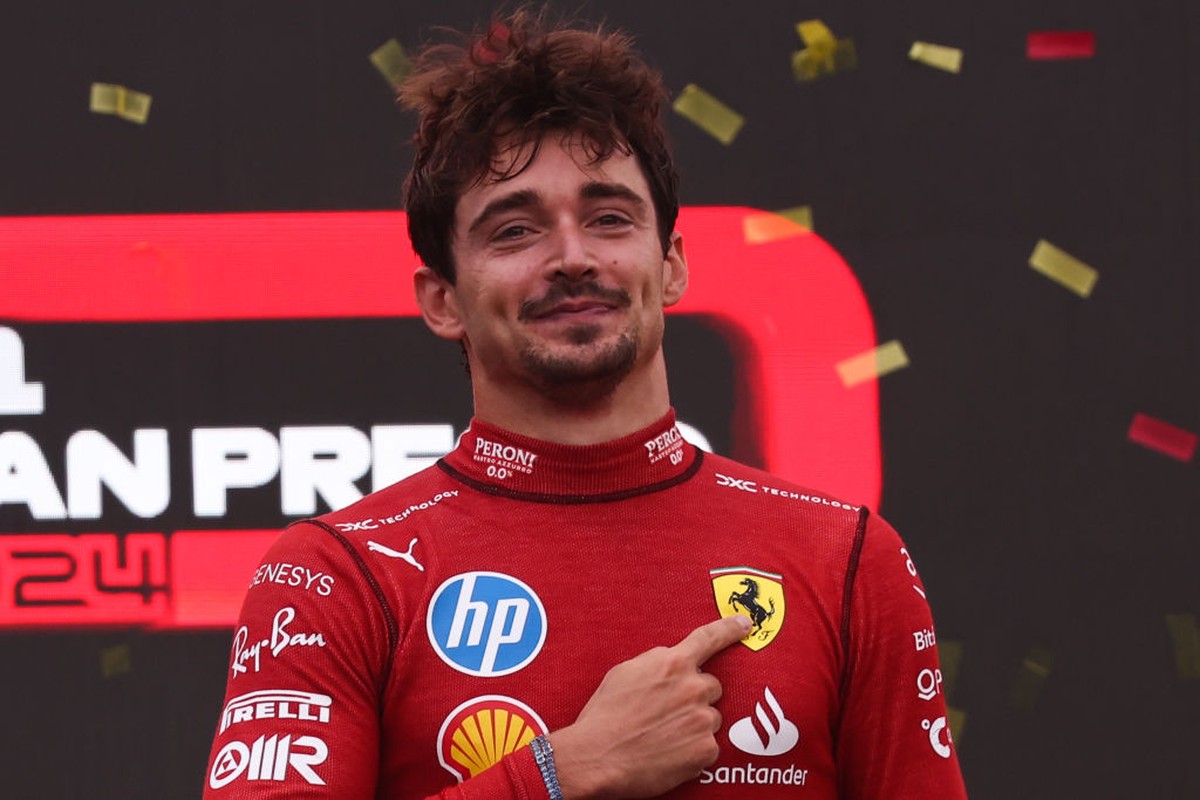Leclerc segura Piastri e Ferrari vence GP da Itália pela 20ª vez ...