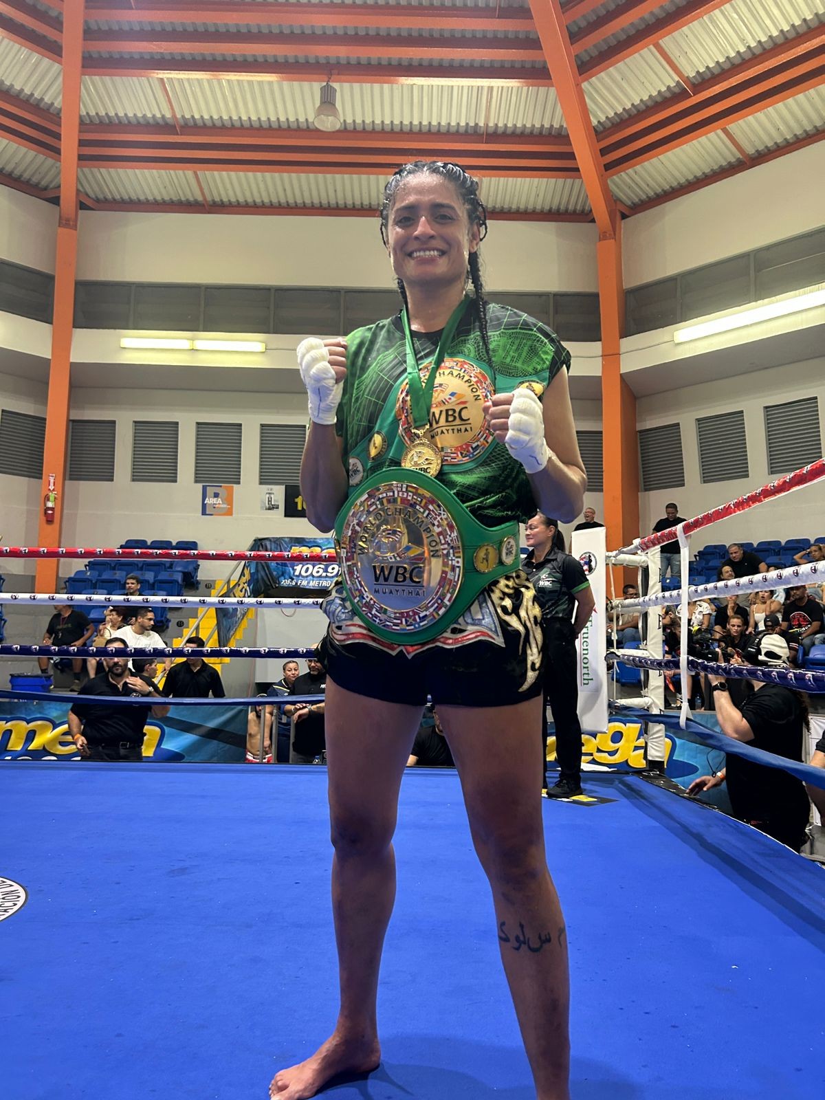 Rose Amorim é campeã mundial de Muay Thai em Porto Rico: "Realização de ...