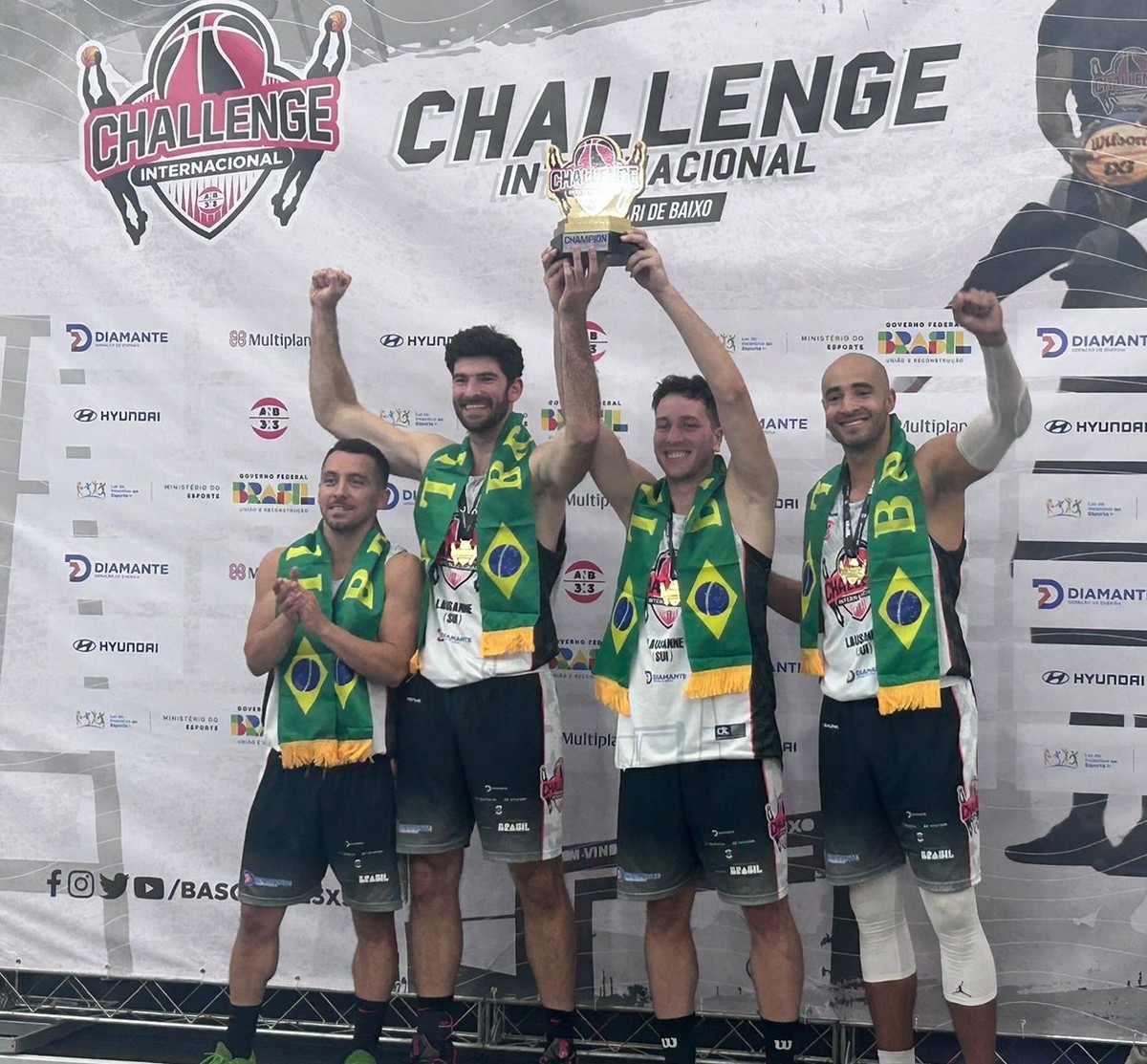 Time da Suíça é campeão do Challenge Internacional de Basquete 3x3 em ...