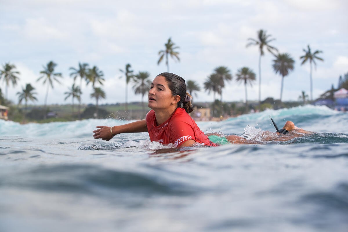 Luana Silva vibra por poder surfar com o namorado Chumbinho na WSL ...