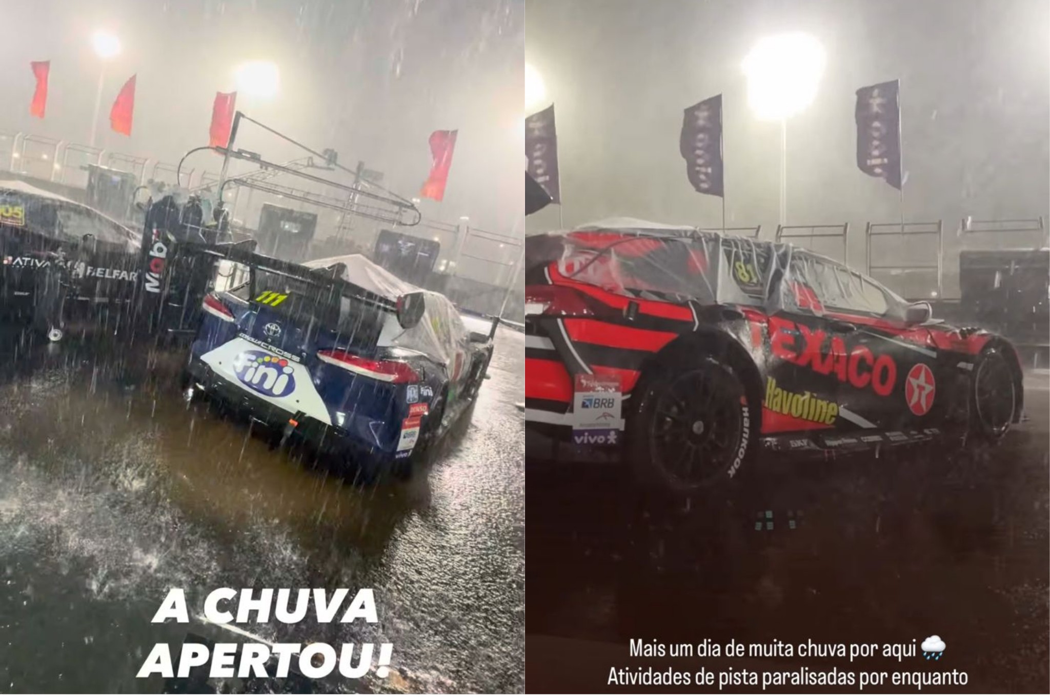 Stock Car adia corrida sprint em Cuiabá devido a temporal | Ge
