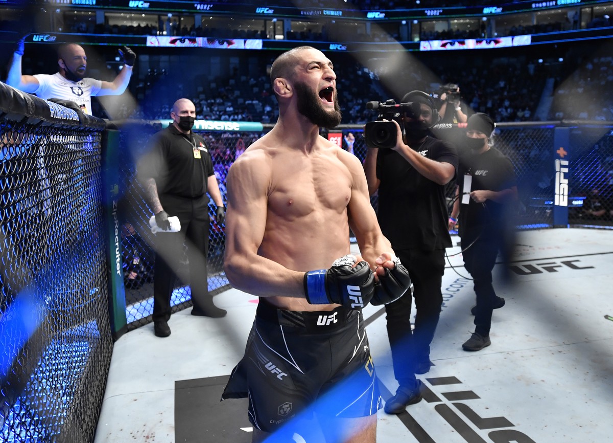 Chimaev diz que vencerá Nate Diaz em “um ou dois rounds” | combate | ge
