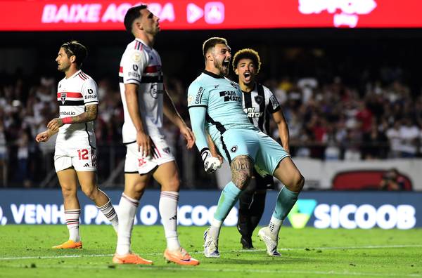 Atuações do Botafogo: Lucas Perri é o melhor em empate contra o São ...