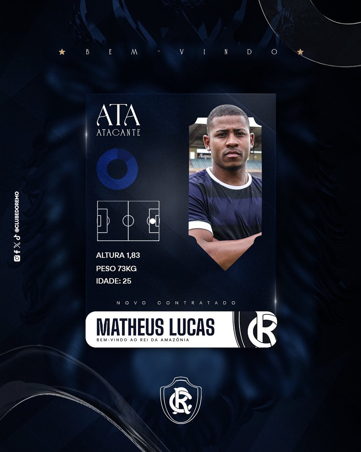 Remo anuncia atacante Matheus Lucas para Série C | remo | ge