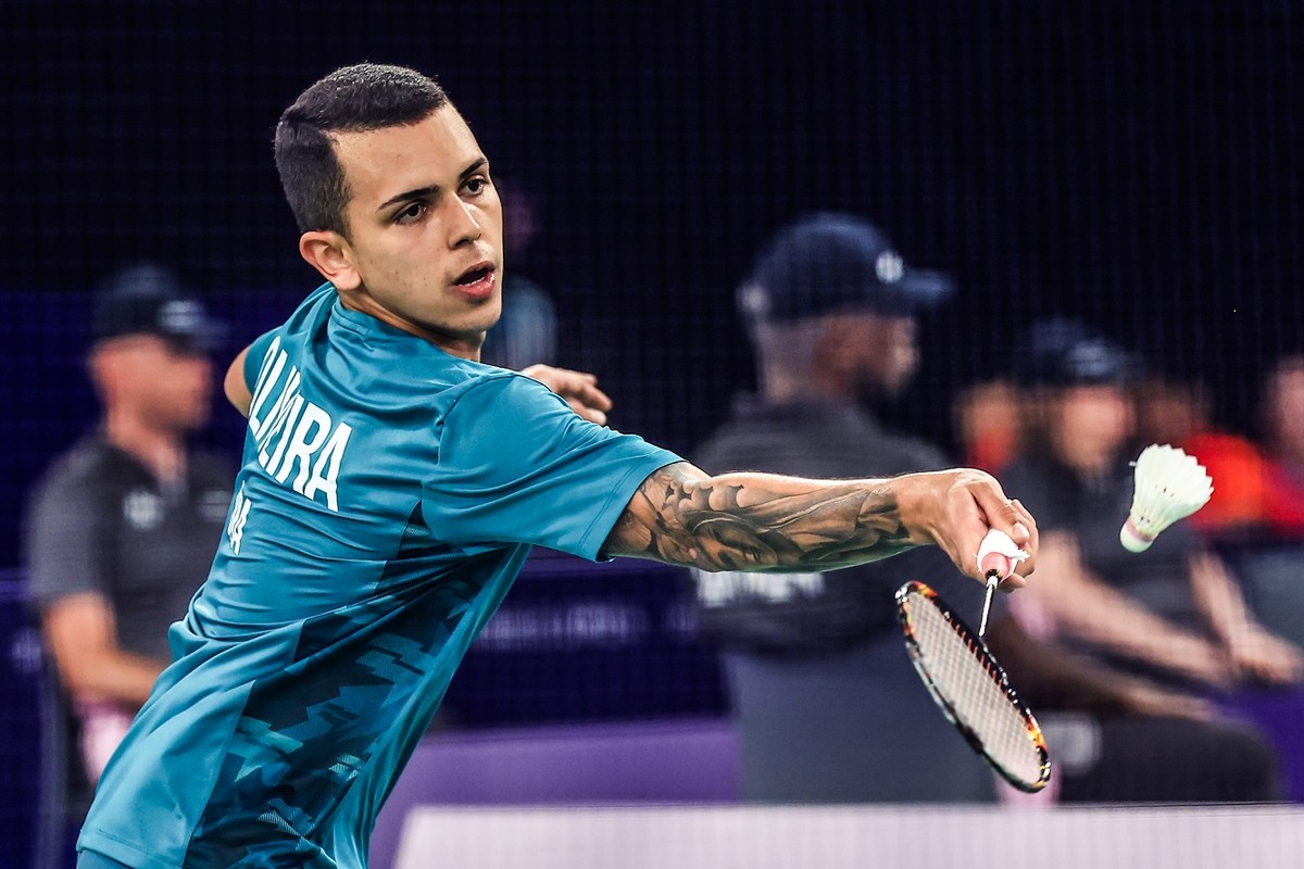 Rogério Júnior perde para indiano na estreia em Paris | paralimpíadas | ge