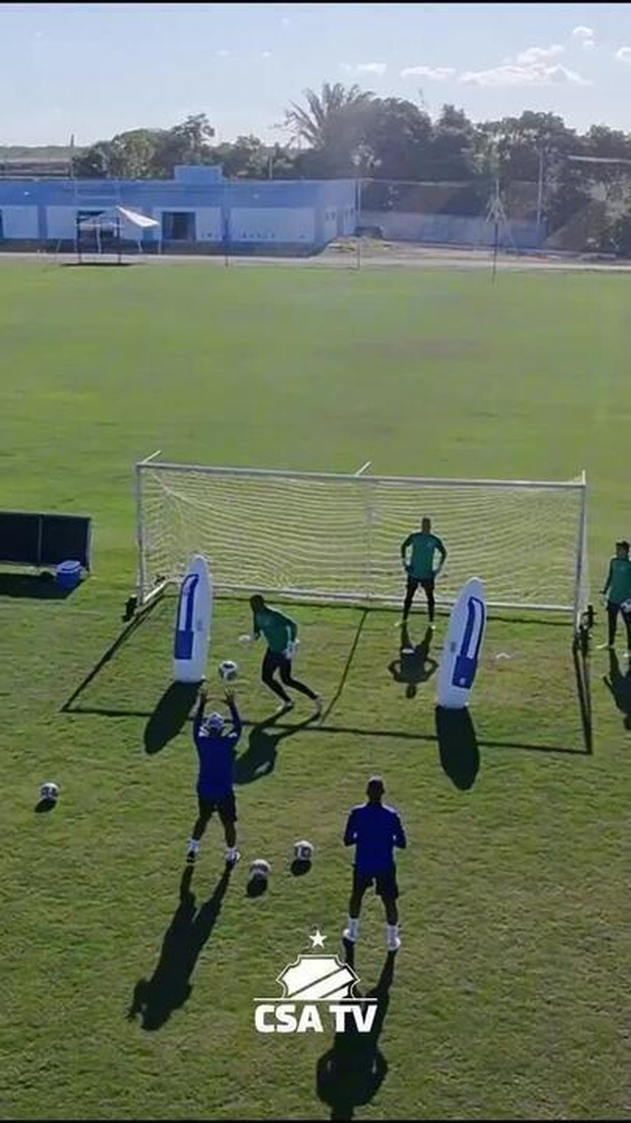 Na pré-temporada, comissão técnica do CSA grava treinos em vídeo e ...