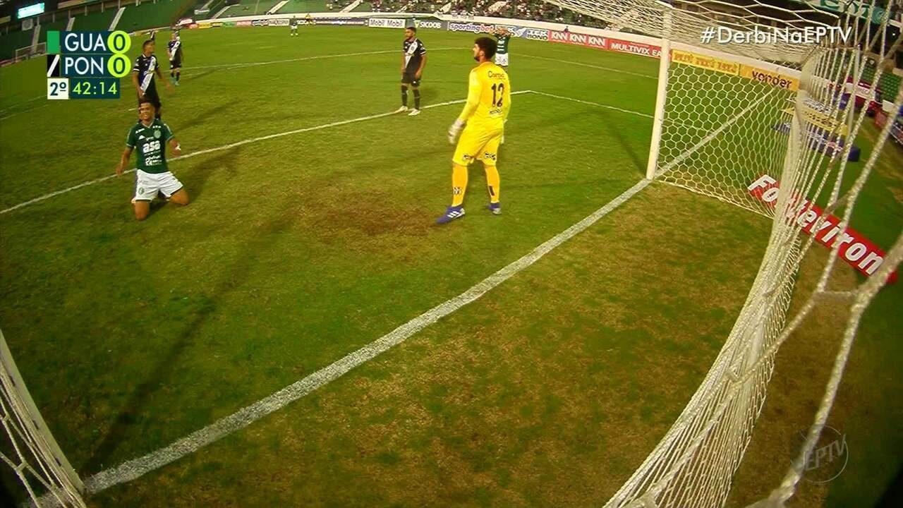 Lucão do Break lamenta chance perdida no fim do dérbi: "Acho que fui ...