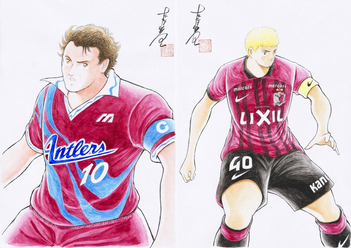 No aniversário de 30 anos da J.League, Kashima Antlers e FC Tokyo ...