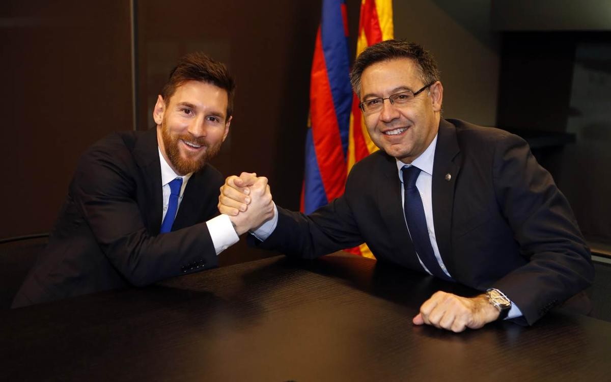 Messi faz duras críticas ao presidente do Barcelona: "Não cumpriu a ...