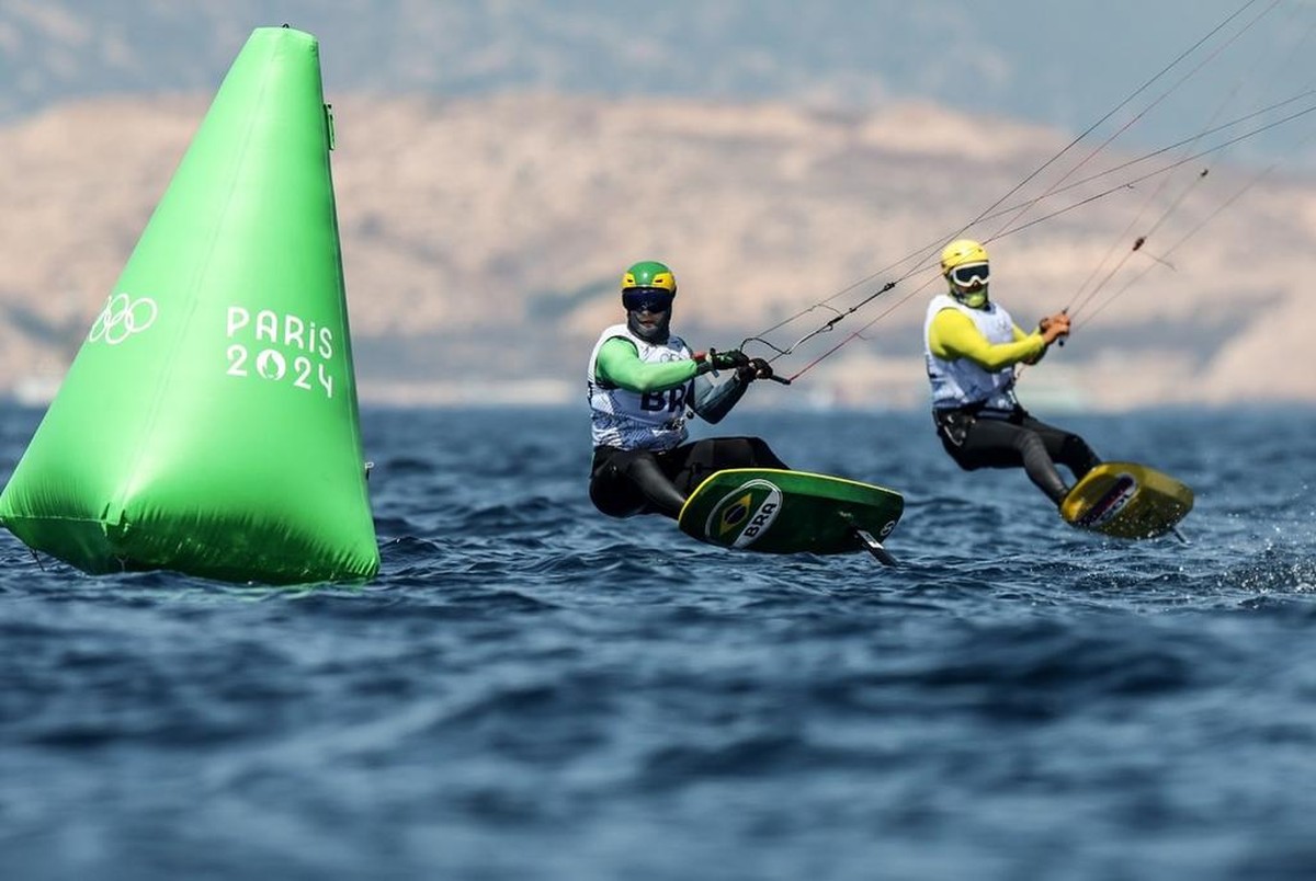Bruno Lobo é o sétimo colocado na Fórmula Kite nas Olimpíadas