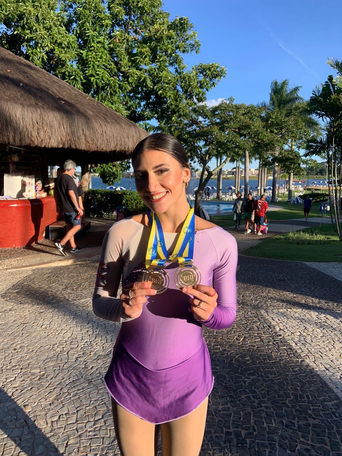 Catarinense Gabriella Giraldi é campeã brasileira de patinação ...