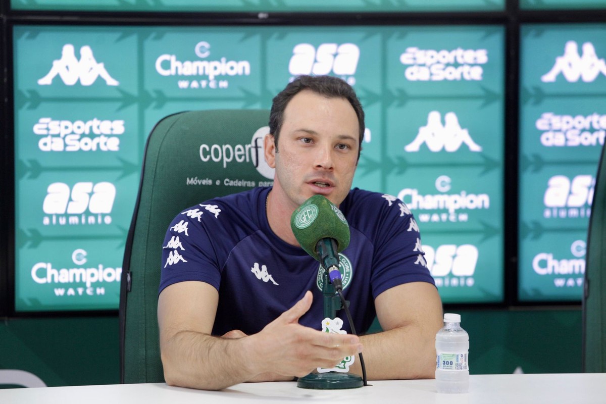 Pivetti admite 1º tempo abaixo do Guarani e faz alerta para sequência ...