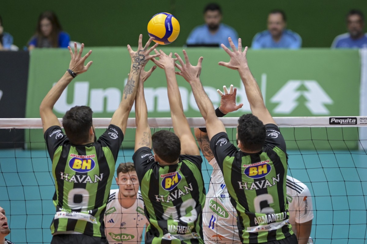 Montes Claros Vôlei perde para o Cruzeiro por 3 sets a 0 | grande minas ...