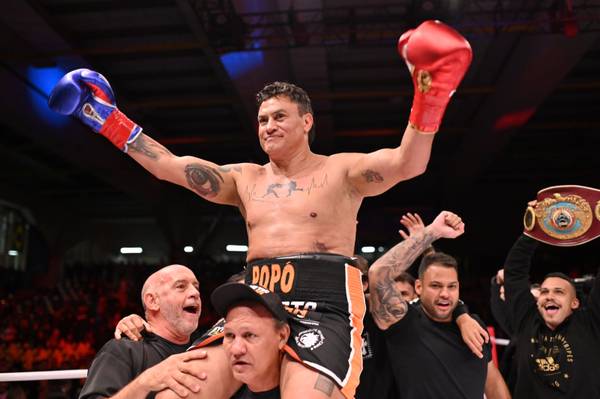 Popó enfrenta Kleber Bambam no Fight Music Show 4 | combate | ge