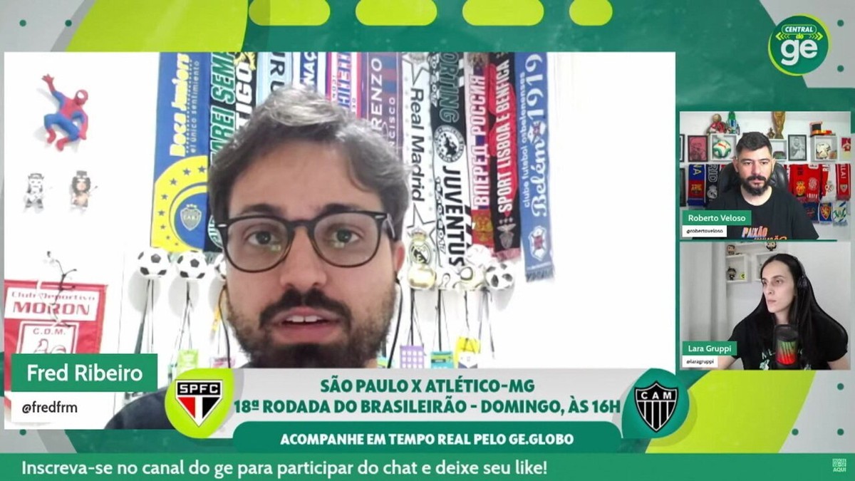 São Paulo x Atlético-MG: goleiro Matheus Mendes volta a ser usado pelo ...
